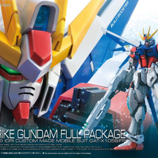 RG 1/144 Build Strike Gundam Full Pakcage, Hobbies & Toys, Toys & Games ...