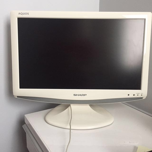 SHARP Aquos 19inch LCD TV - White, TV & Home Appliances, TV ...