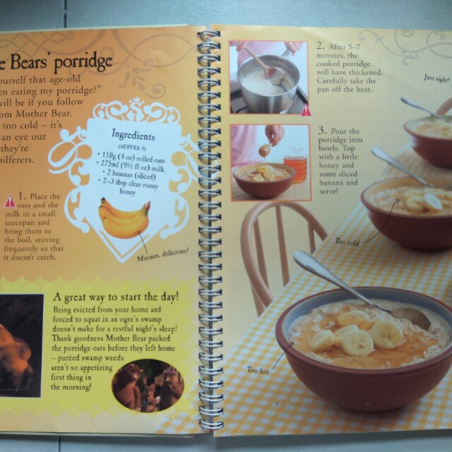 SHREK COOKBOOK, Hobbies & Toys, Books & Magazines, Children's Books on ...