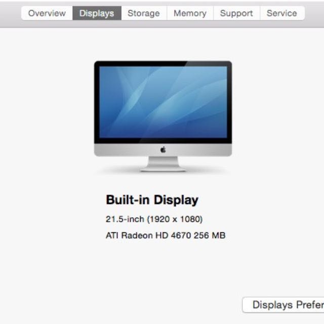 Apple 21.5inch iMac, late 2009 Series (Model A1311, EMC 2308) [Upgraded ...