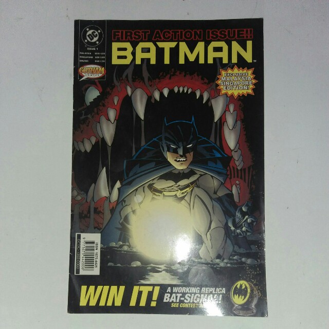 BATMAN FIRST ISSUE, Hobbies & Toys, Books & Magazines, Comics & Manga ...