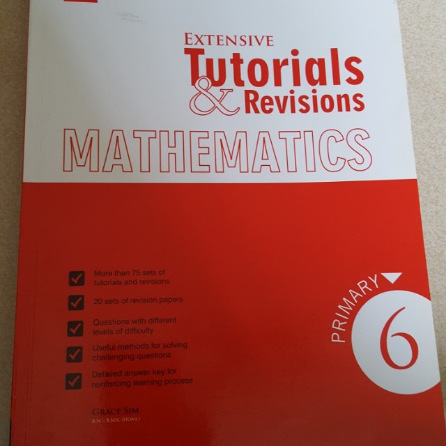 GLM extensive tutorials & revisions mathematics P6, Hobbies & Toys ...