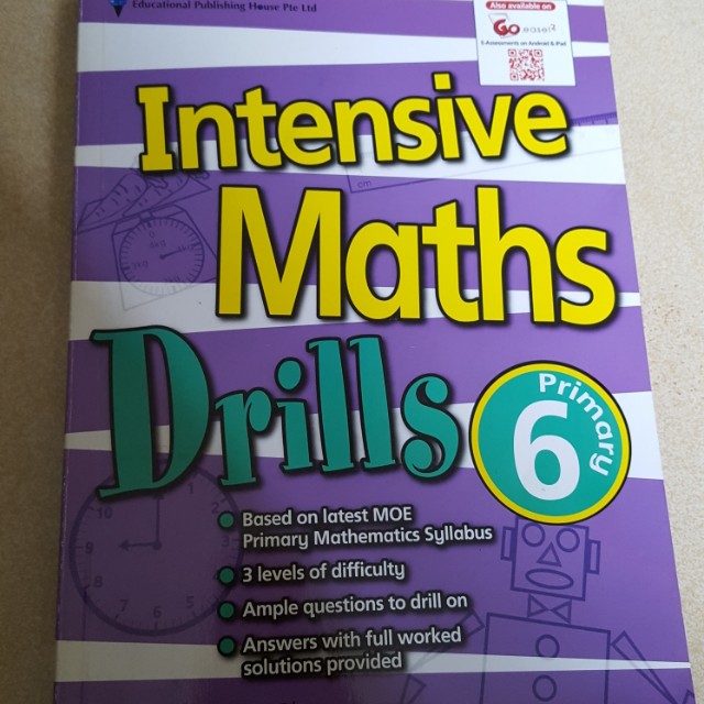 Intensive maths drills p6, Hobbies & Toys, Books & Magazines, Children ...