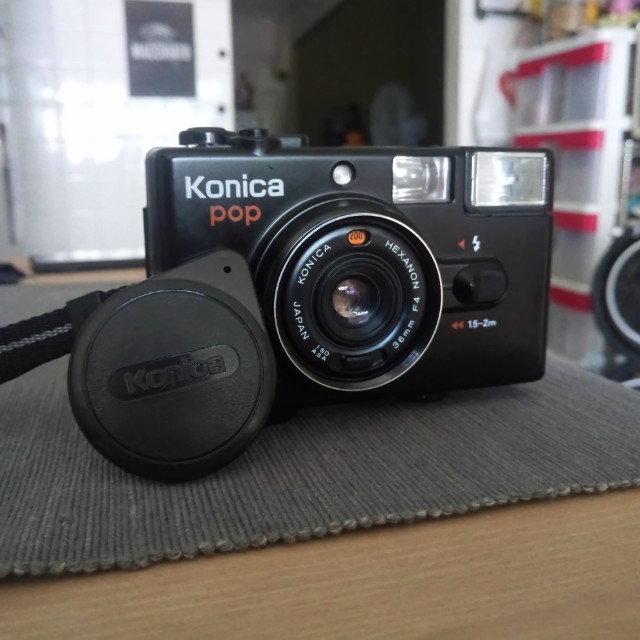 Konica Pop Film Camera (price reduced), Photography, Cameras on Carousell