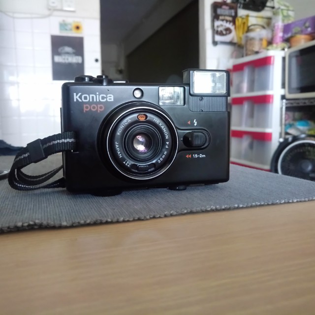 Konica Pop Film Camera (price reduced), Photography, Cameras on Carousell