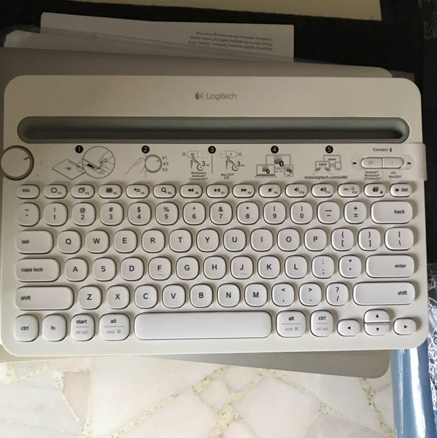 Logitech Bluetooth Multi Device Keyboard Computers Tech Parts Accessories Computer