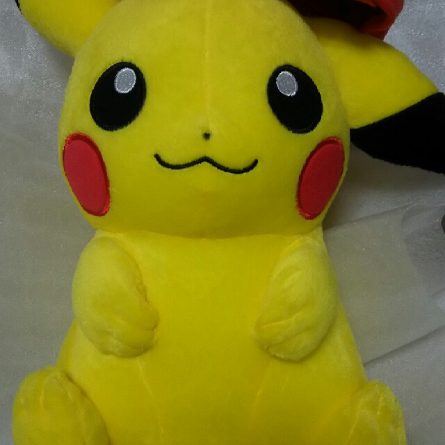 Pikachu with Ash's Cap Banpresto Plush, Hobbies & Toys, Toys & Games on ...