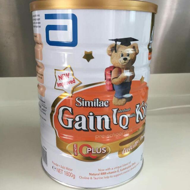 Similac Gain IQ 4 Milk Powder, Babies & Kids, Nursing & Feeding ...