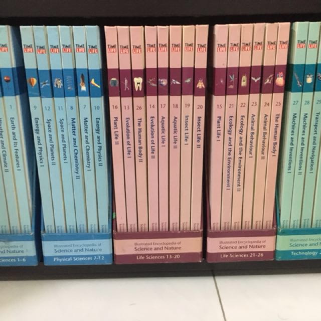 Time Life Illustrated Encyclopedia Of Science And Nature Hobbies And Toys Books And Magazines