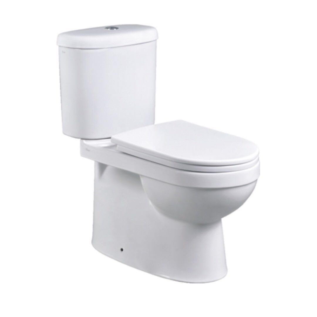 Treo 2-piece toilet (Close coupled wash down WC), Furniture & Home ...