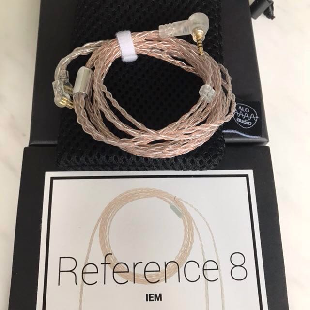 Alo Audio Reference 8 Ref 8 IEM cable, Audio, Other Audio Equipment on ...