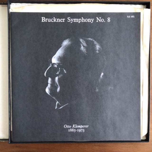 Bruckner Symphony 8 Otto Klemperer Classical Vinyl LP Record 2LP box ...