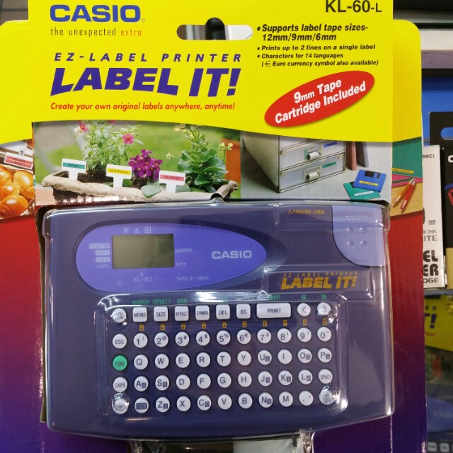 CASIO LABEL PRINTER, Computers & Tech, Printers, Scanners & Copiers on ...