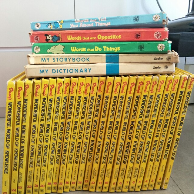 Disney encyclopedia set (total of 29 books), Hobbies & Toys, Books ...