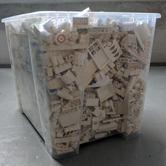 Full box of Lego white modular star wars bricks, Hobbies & Toys, Toys ...