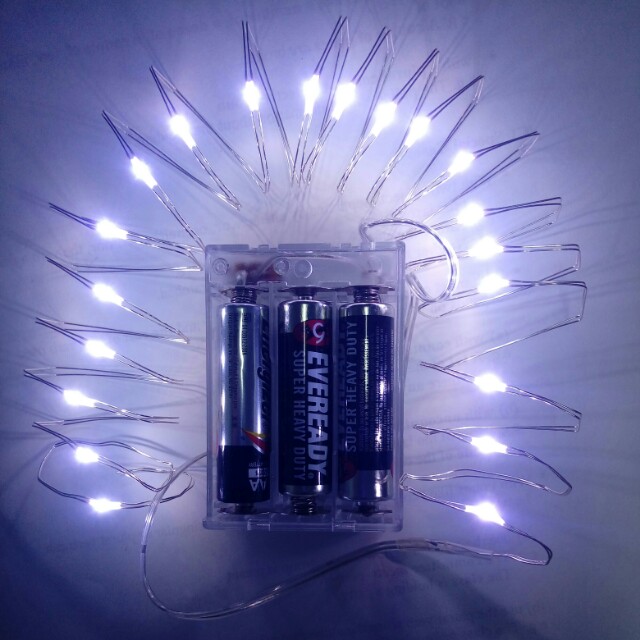 LED lights pack (batteries not included), Furniture & Home Living ...