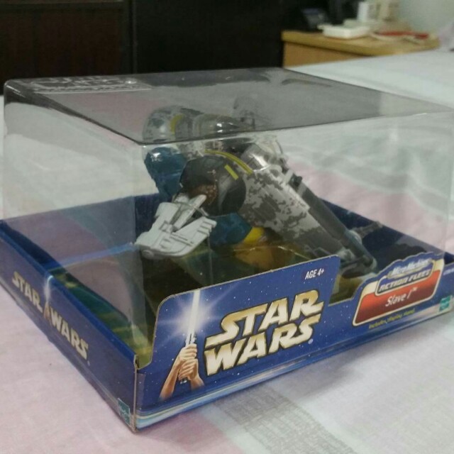 MIB Star Wars Action Fleet Slave 1, Hobbies & Toys, Toys & Games on ...