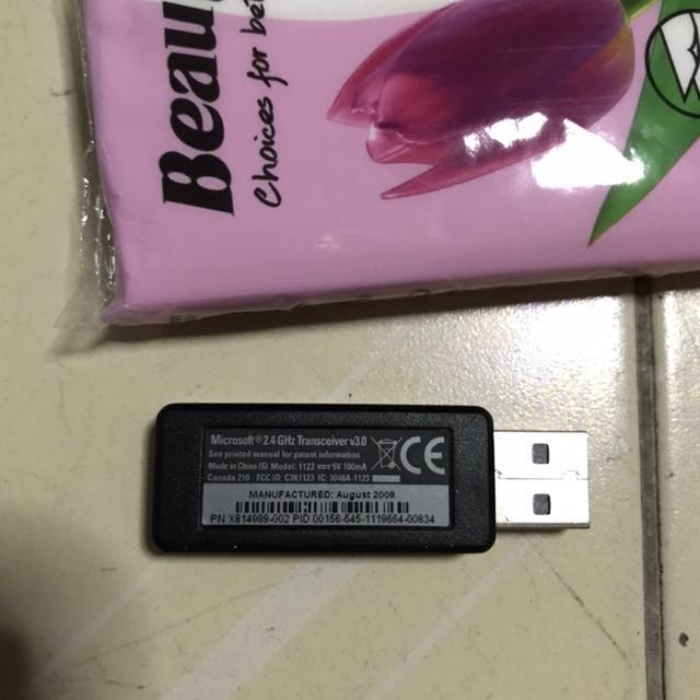 Microsoft wireless transceiver 2.4ghz Usb wifi, Electronics, Others on ...