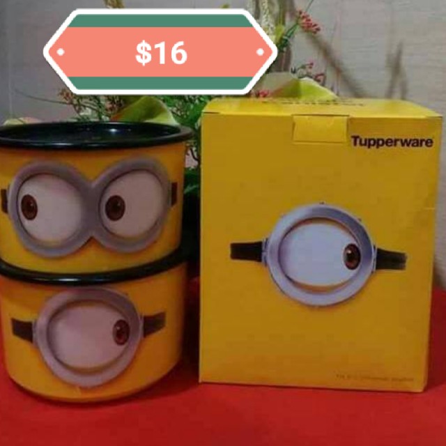 Minion tupperware, TV & Home Appliances, Kitchen Appliances, Other ...