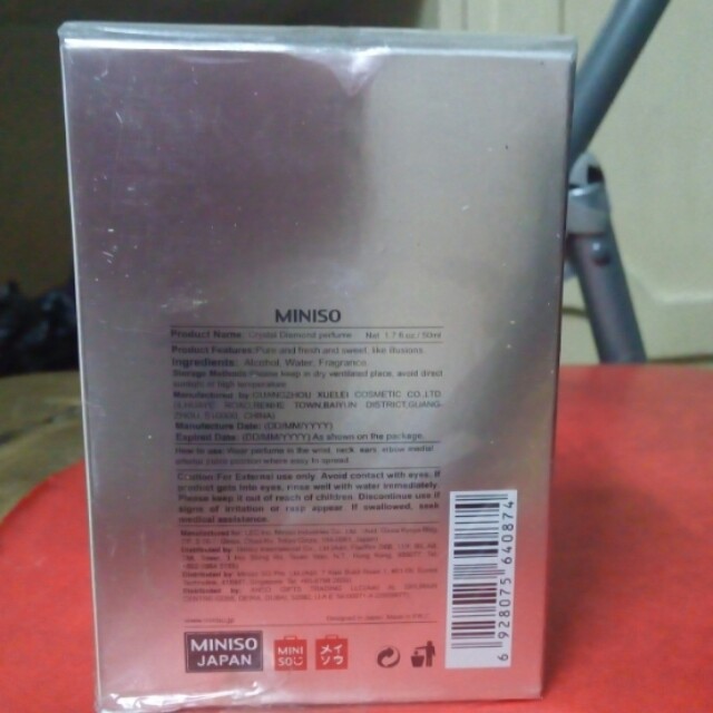 Repriced Miniso Crystal Diamond Eau de toilette, Beauty & Personal Care ...