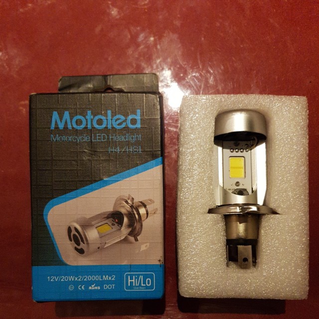 Motoled H4, Motorcycles, Motorcycle Accessories on Carousell