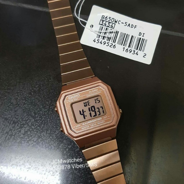 New Release Casio Vintage B650, Women's Fashion, Watches & Accessories ...