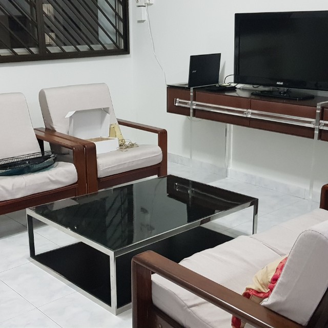 Odd shape coffee table, Furniture & Home Living, Furniture, Tables ...