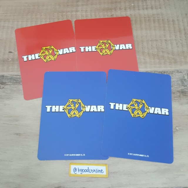 OFFICIAL | SUHO EXO POWER GAME CARD SET (4PCS), Hobbies & Toys ...