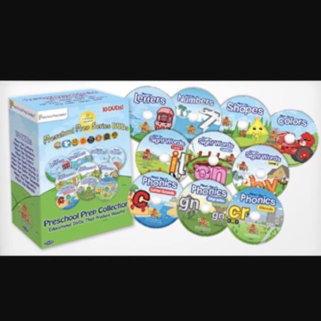 Preschool Prep Series Collection - 10 DVD Boxed Set (Meet the Letters ...