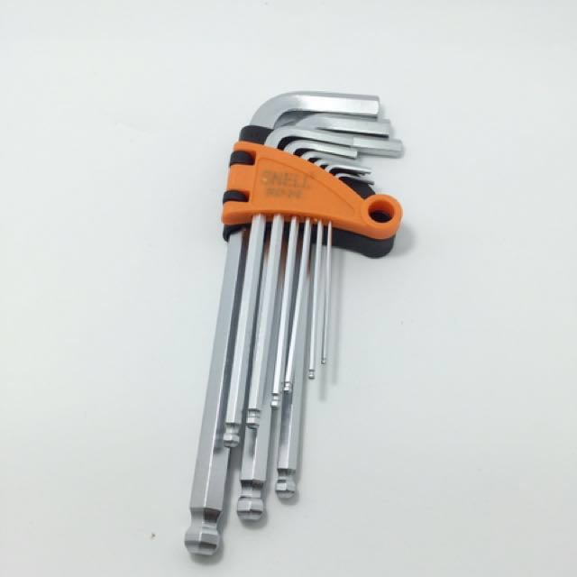 Groz ALN/HX-BL/9E/GRZ Hex Keys Piece Set Extra Long Ball, 49% OFF