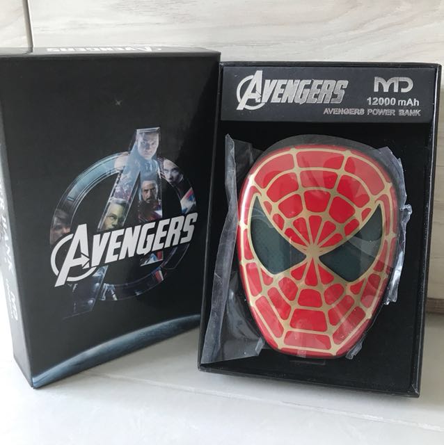Spiderman Powerbank, Mobile Phones & Gadgets, Mobile & Gadget ...