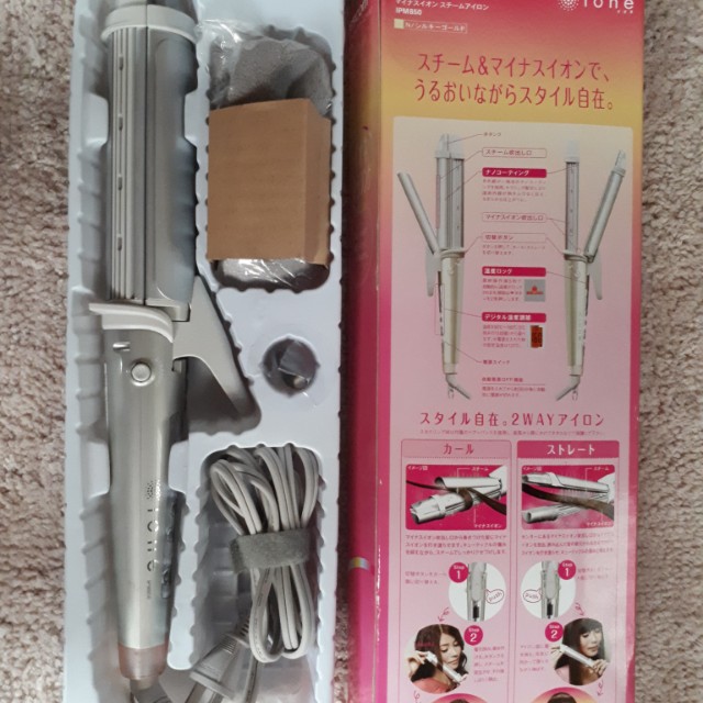 TESCOM 2in1 Hair Iron (Japan), Beauty & Personal Care, Hair on Carousell