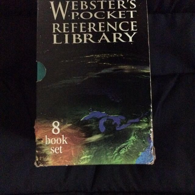 Webster Pocket Reference Library, Hobbies & Toys, Books & Magazines ...