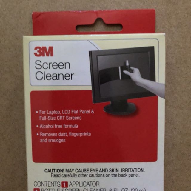 3M Screen Cleaner Kit, Electronics, Computer Parts & Accessories on ...
