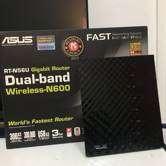 Asus RT-N56U Gigabit Router, Computers & Tech, Parts & Accessories ...