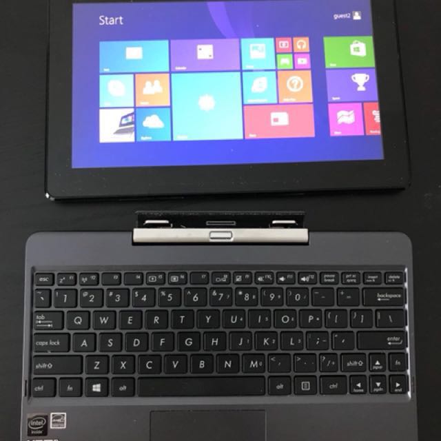 ASUS T100 Transformer Tablet and Laptop (T100TA-C1-GR), Computers ...