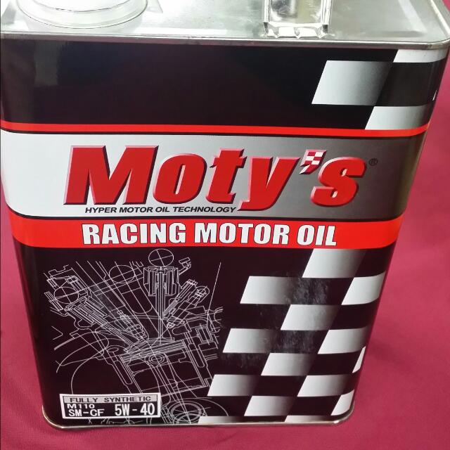Moty's Engine Racing Oil Made In Japan, Auto Accessories on Carousell