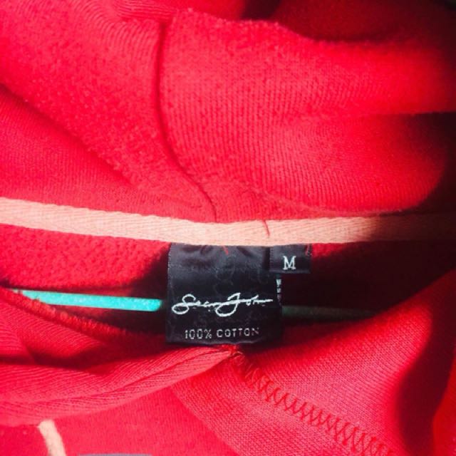 Repriced! SEAN JOHN red hooded jacket, Men's Fashion, Coats, Jackets ...