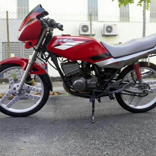 Rxz rim 18"mbx racing boy, Motorcycles, Motorcycle Accessories on Carousell