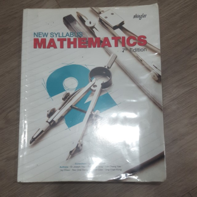 Secondary 2 Maths Textbook, Hobbies & Toys, Books & Magazines ...