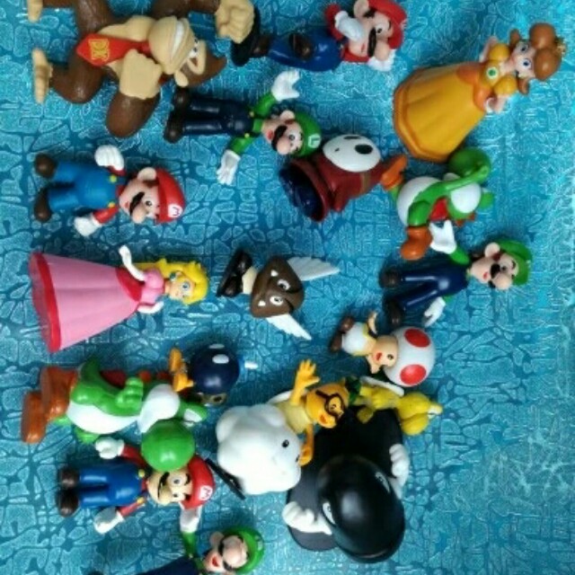 Super Mario Bros 18pcs/set, Hobbies & Toys, Toys & Games on Carousell