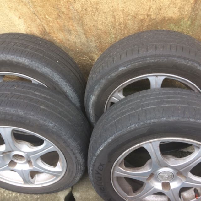 Tayar & Rim Waja, Auto Accessories on Carousell