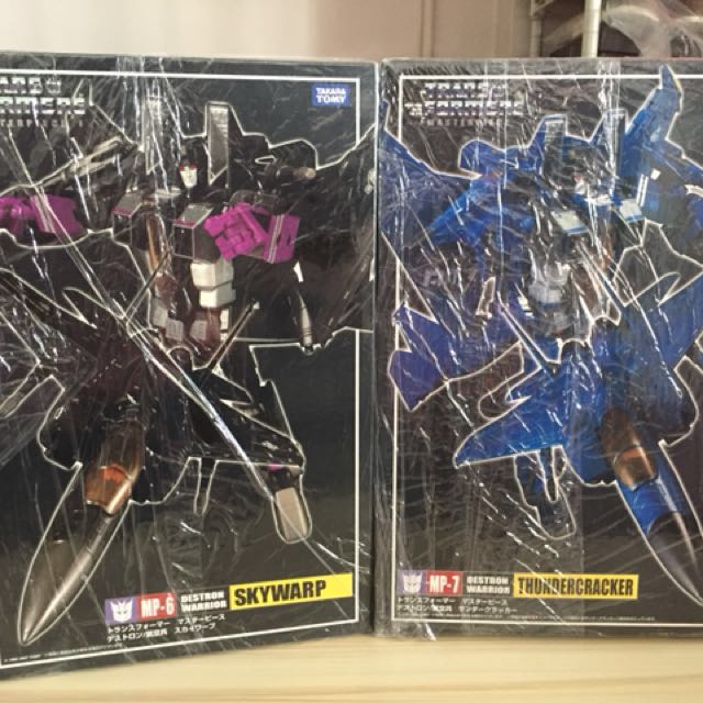 Transformers Masterpiece: Skywarp (MP6)/ Thundercracker (MP7), Hobbies ...