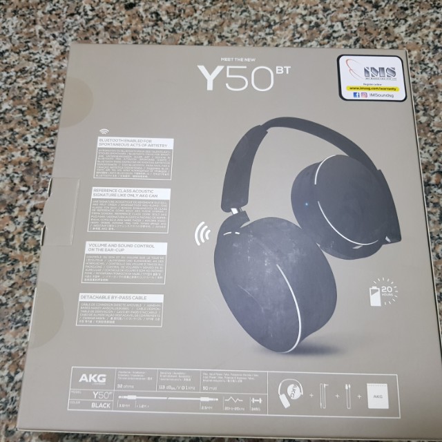 AKG Bluetooth Headphones, Audio, Headphones & Headsets on Carousell