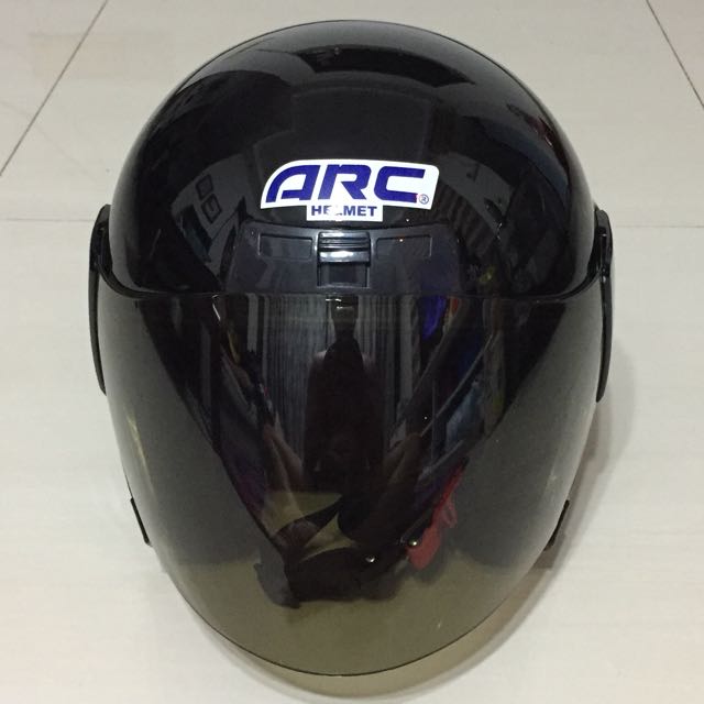Arc Astro Helmet (With tinted visor), Motorcycles, Motorcycle Apparel ...