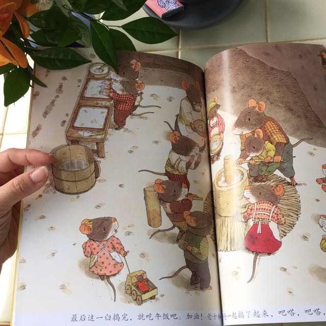 Chinese Picture Book - 十四只老鼠, Hobbies & Toys, Books & Magazines ...