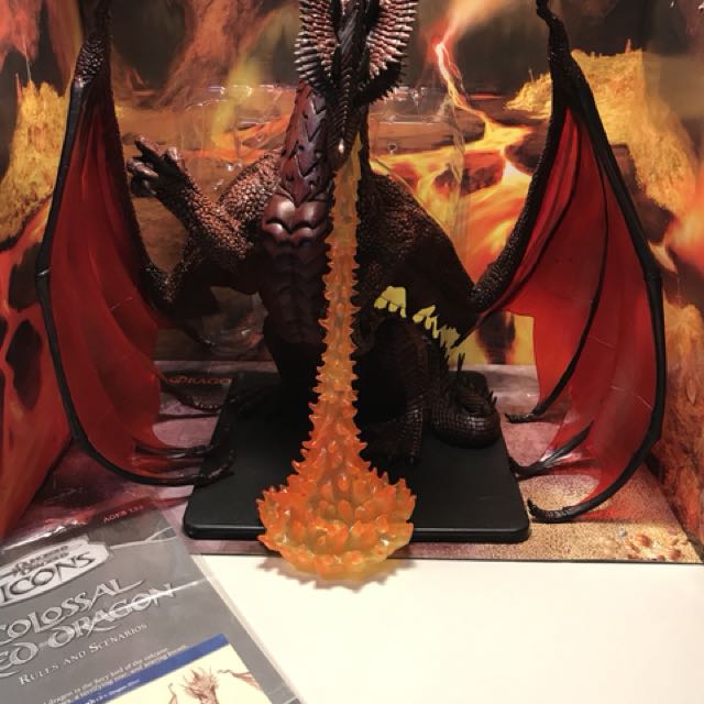 D&D Colossal Red Dragon Figure, Hobbies & Toys, Toys & Games on Carousell