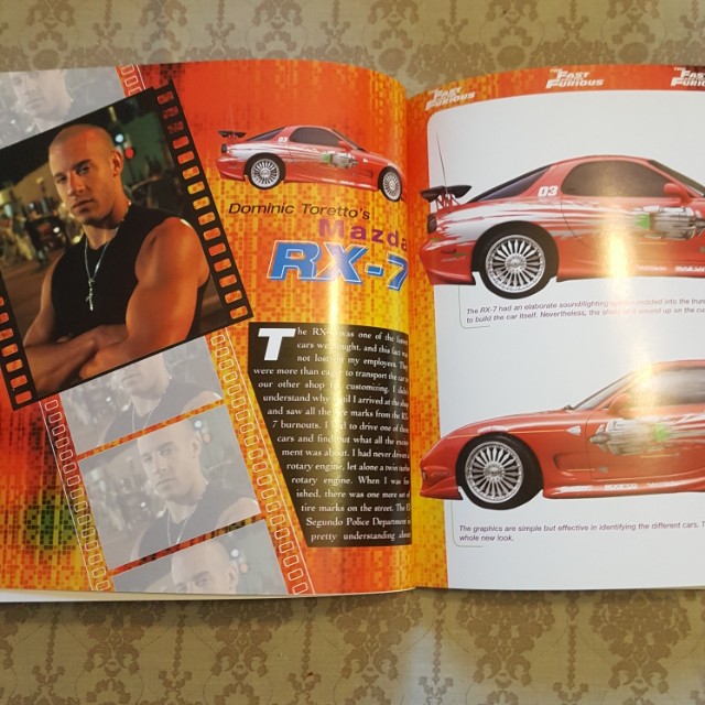 Fast and the Furious book of cars, Books & Stationery, Books on Carousell
