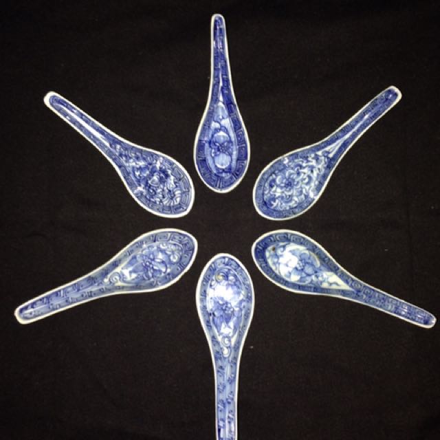 Peranakan / Nyonya Spoons, Furniture & Home Living, Home Decor, Vases ...