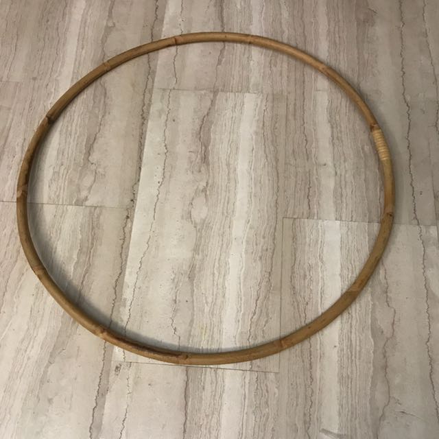 Rattan Hula Hoop, Furniture & Home Living, Home Decor, Other Home Decor ...